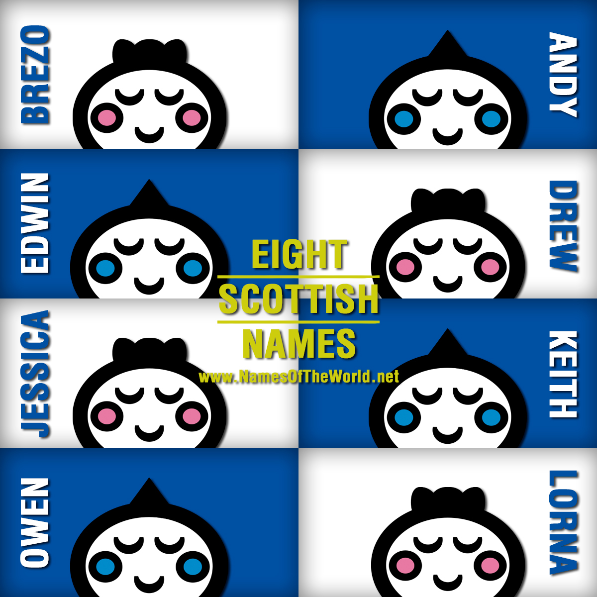 Eight Scottish names for babies