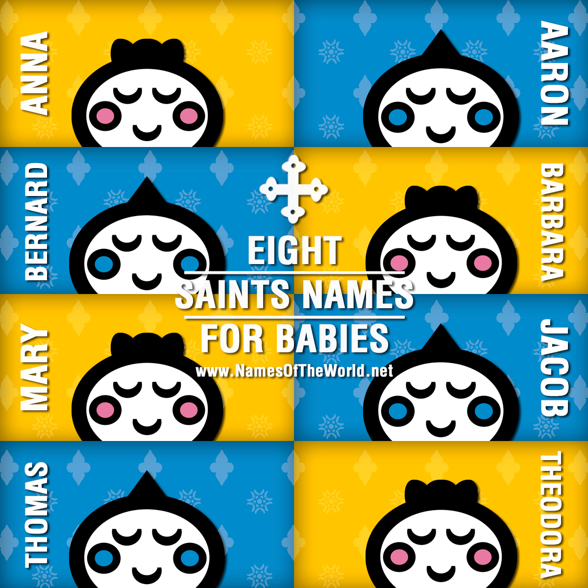 Eight saints names for babies