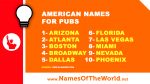 10 American names for pubs